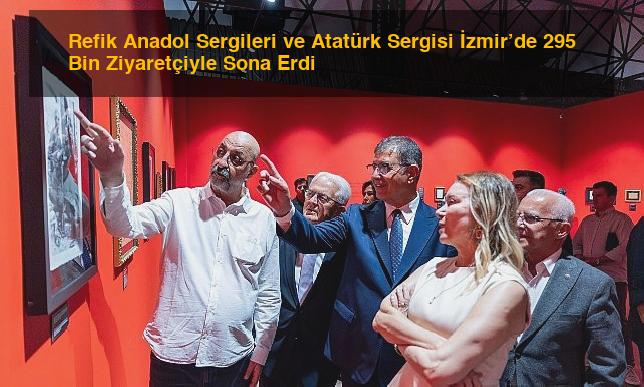 Refik Anadol Sergileri ve Atatürk Sergisi İzmir’de 295 Bin Ziyaretçiyle ...